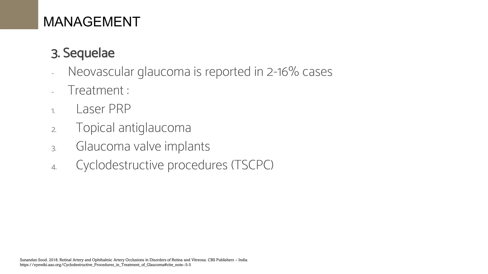 DIAGNOSIS AND MANAGEMENT CENTRAL RETINA L ARTERY OCCLUSION | PDF