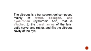 DISEASE OF THE VITREOUS AND VITREORETINAL INTERFACE.pptx
