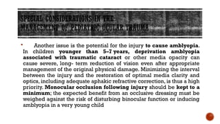 AAO PEDIATRIC OPHTHALMOLOGY OCULAR TRAUMA IN CHILD.pptx