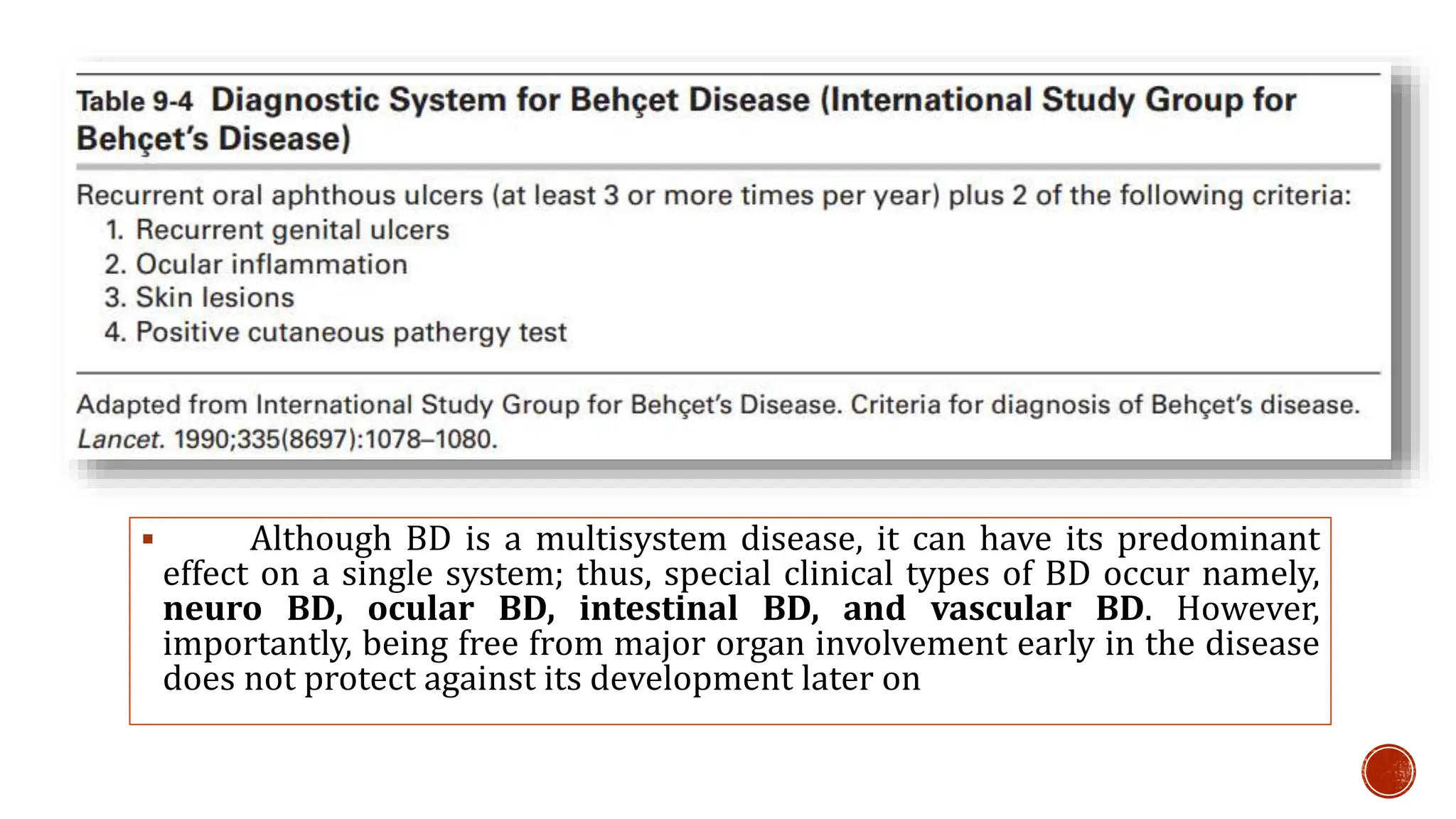Panuveitis BEHCET DISEASE AAO Reading.pptx