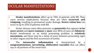 Panuveitis BEHCET DISEASE AAO Reading.pptx