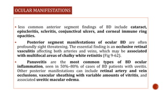 Panuveitis BEHCET DISEASE AAO Reading.pptx
