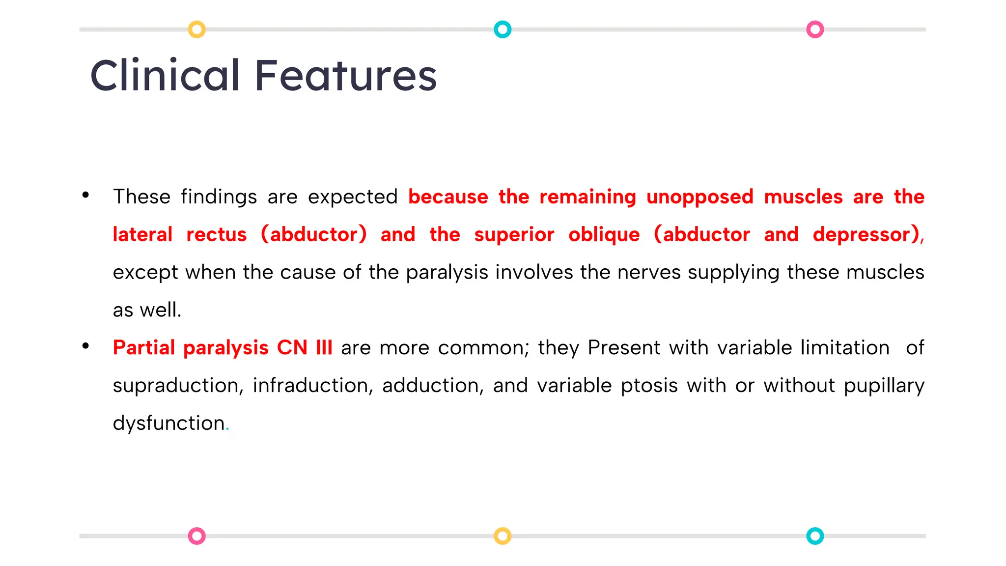 parese n.iii oculomotorius in ophthalmology | PPTX