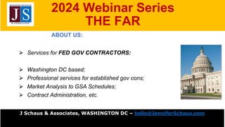 2024: The FAR, Federal Acquisition Regulations - Part 15 | PPTX
