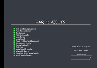 FAR 1 _Assets _Intermediate_ Accounting_ | PPT