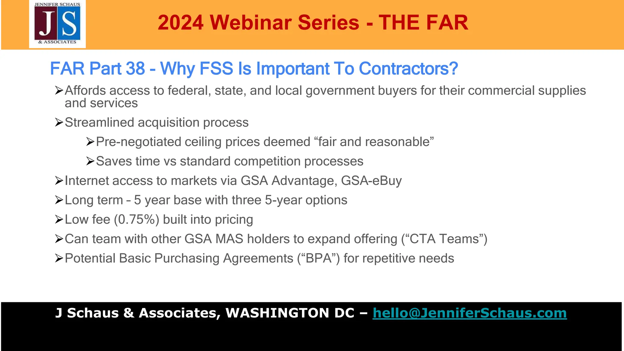 2024: The FAR - Federal Acquisition Regulations, Part 38 | PPT