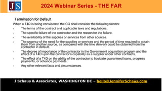 2024: The FAR - Federal Acquisition Regulations, Part 49 | PPTX
