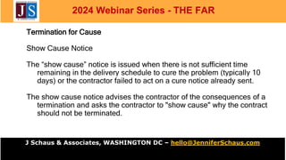 2024: The FAR - Federal Acquisition Regulations, Part 49 | PPTX