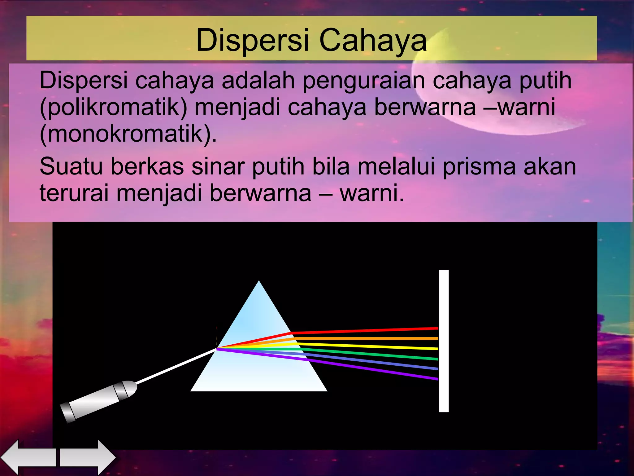 Sifat sifat cahaya | PPT