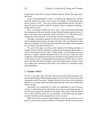 Faraday motor | PDF | Physics | Science