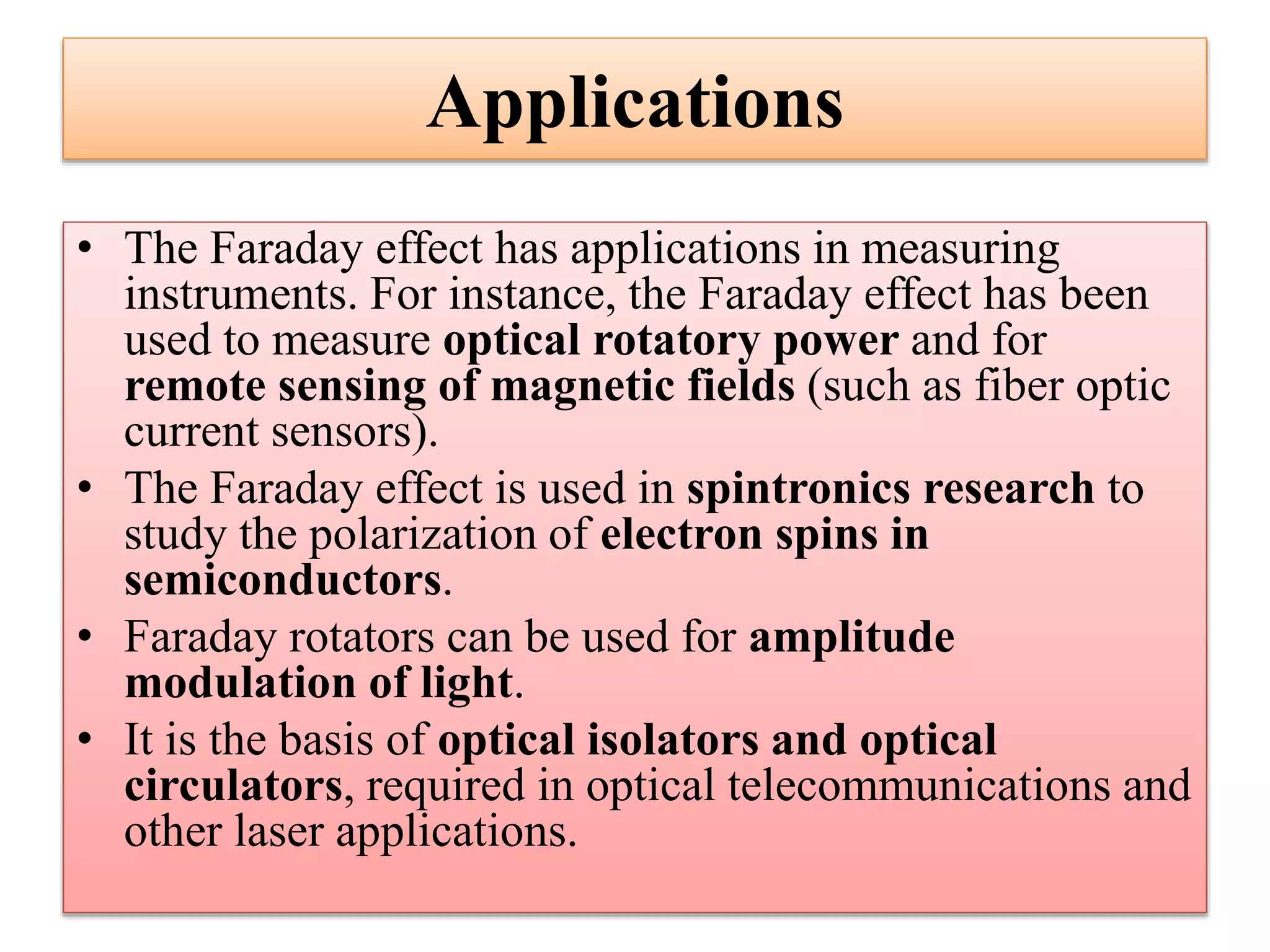 Faraday Rotation Pptx