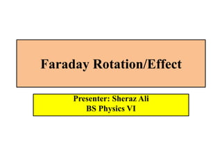 Faraday Rotation.pptx