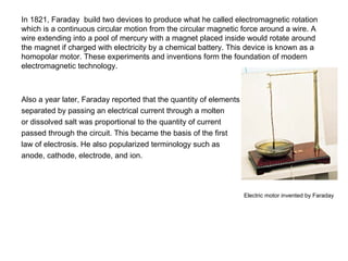 Michael Faraday ppt | PPT