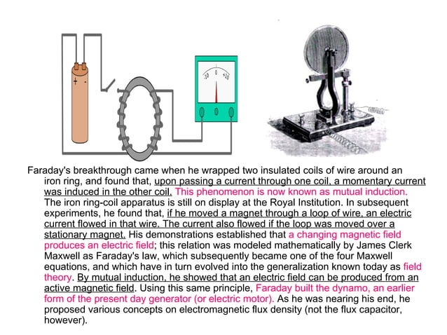 Michael Faraday ppt | PPT | Physics | Science