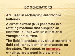 Faraday’s dynamo | PPTX
