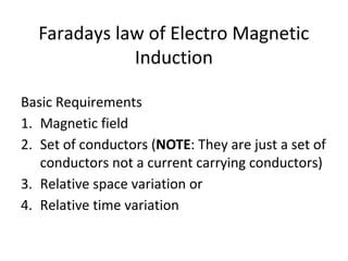 Faradays laws lenz law | PPT