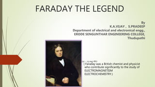 Faraday the legend | PPT
