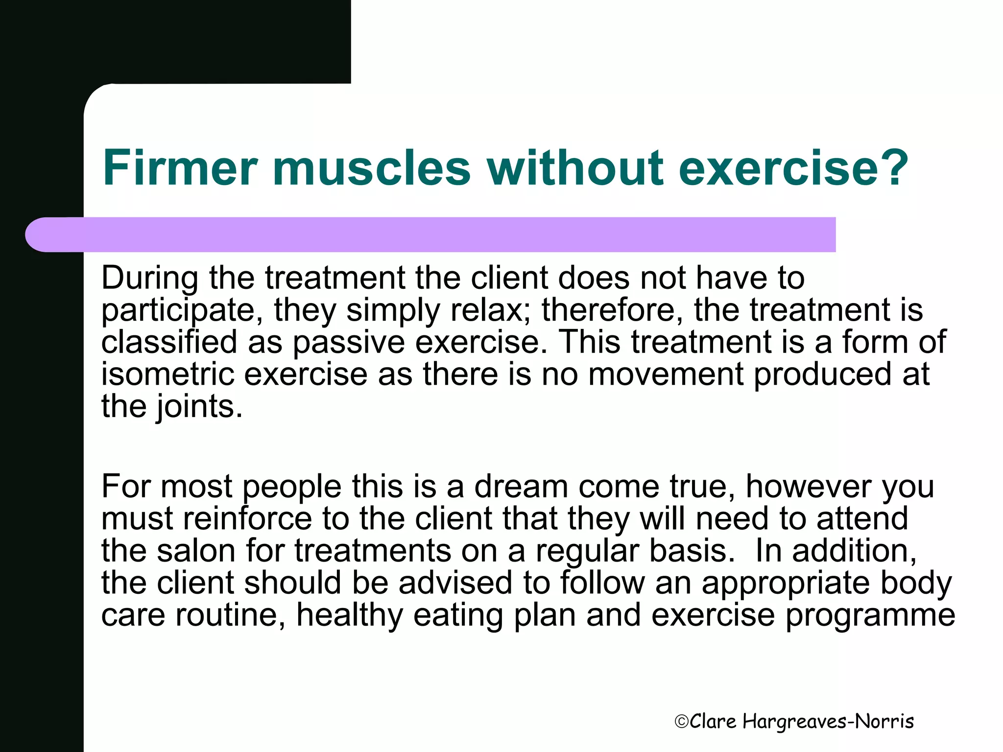 Faradic body treatment | PPTX