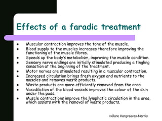 Faradic body treatment | PPTX