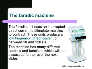 Faradic body treatment | PPTX