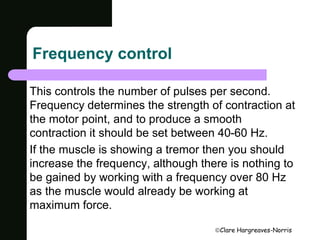 Faradic body treatment | PPTX