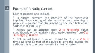 Faradic current | PPTX