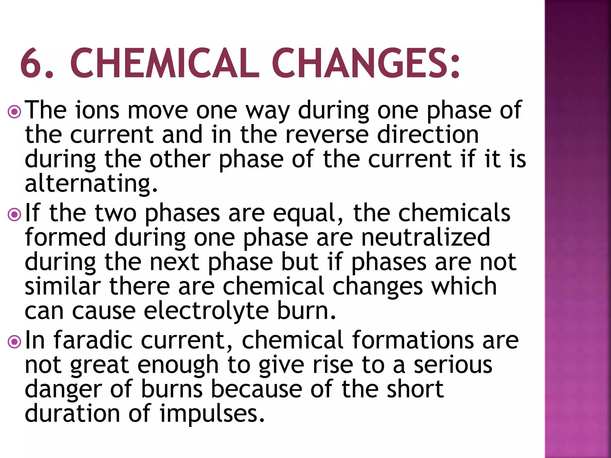 Faradic current | PPTX