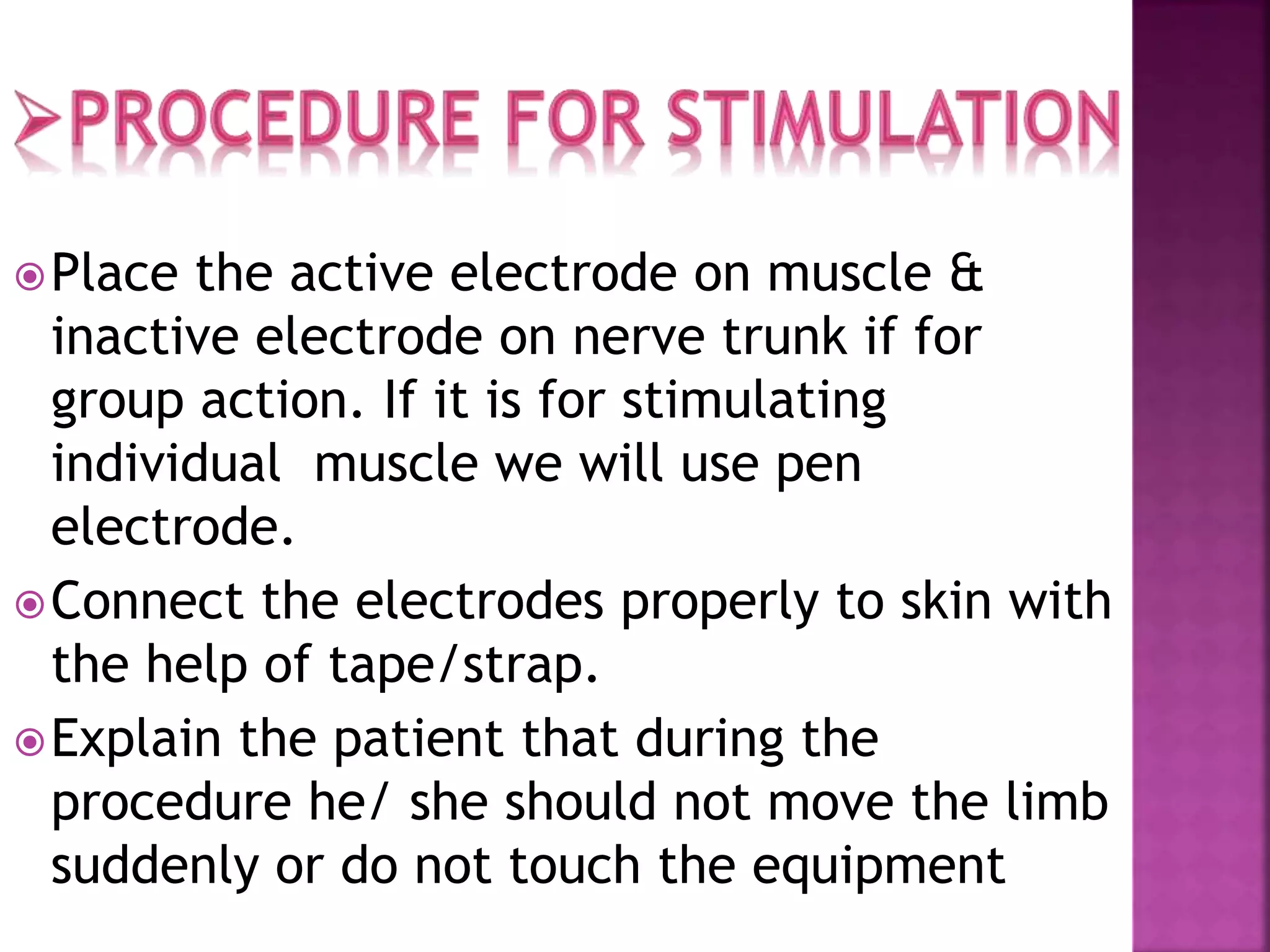 Faradic current | PPTX