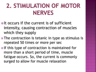 Faradic current | PPTX