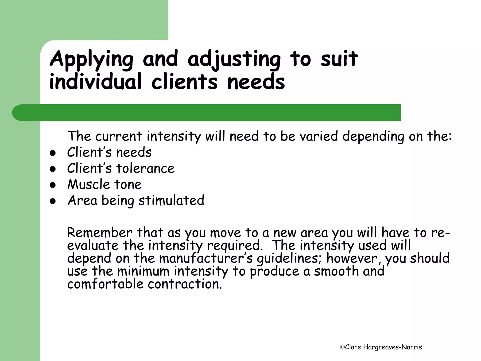 Faradic Facial Treatment | PPTX