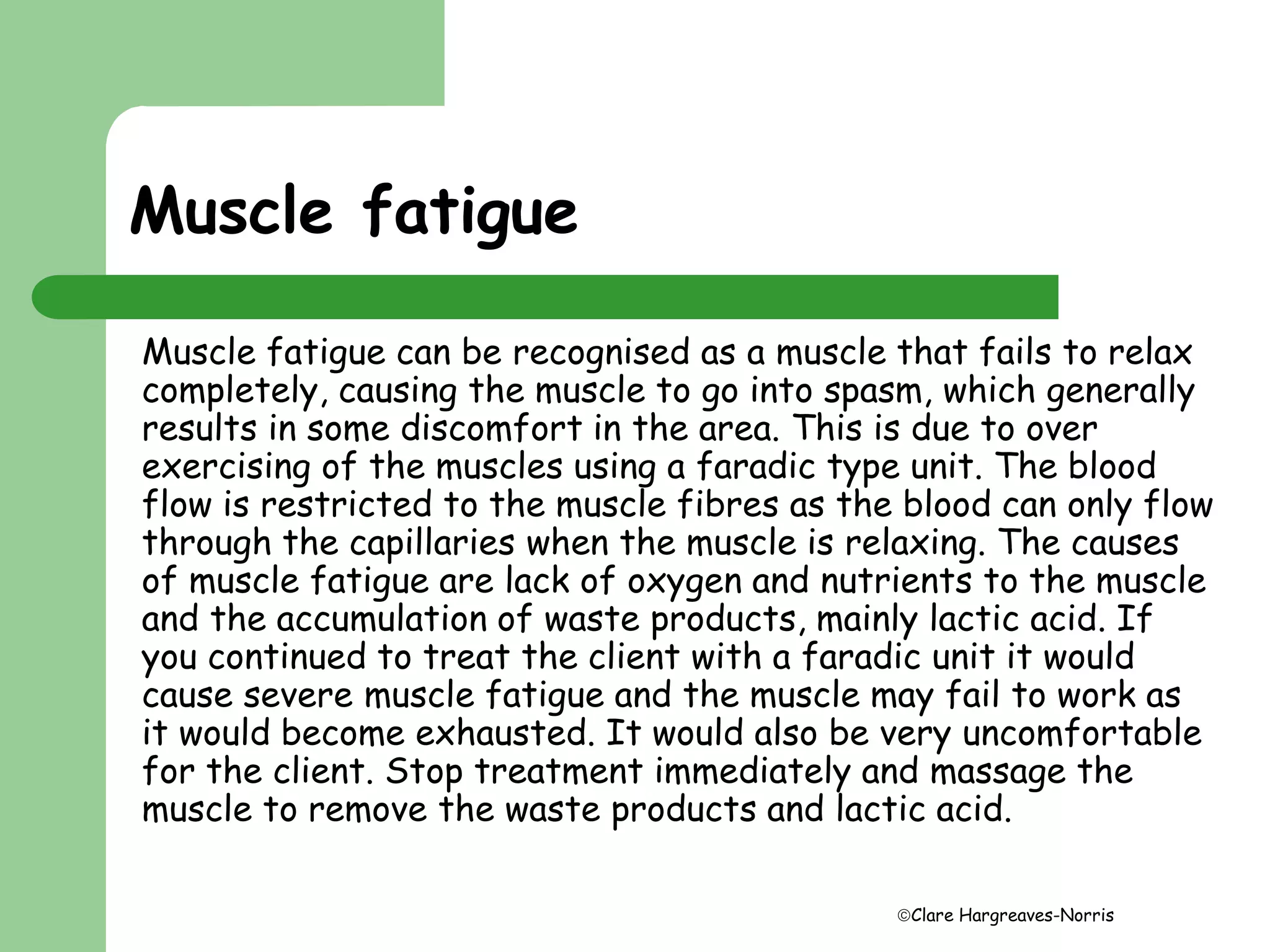 Faradic Facial Treatment | PPTX