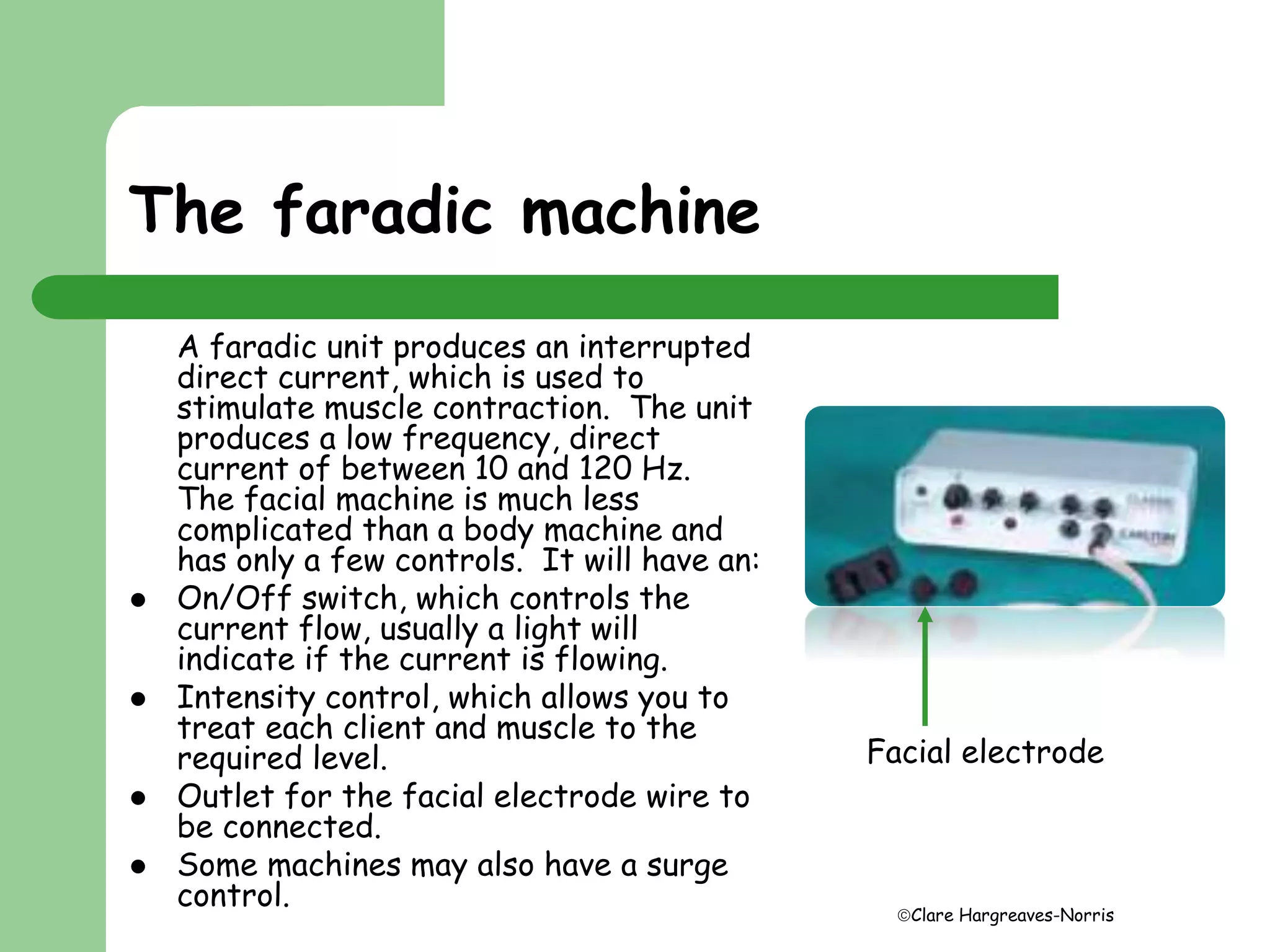 Faradic Facial Treatment | PPTX