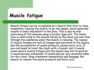 Faradic Facial Treatment | PPTX