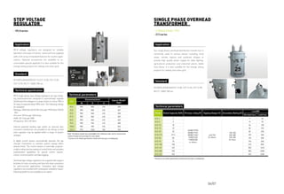 Farady power transformer catalogue | PDF