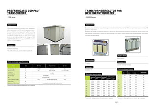 Farady power transformer catalogue | PDF