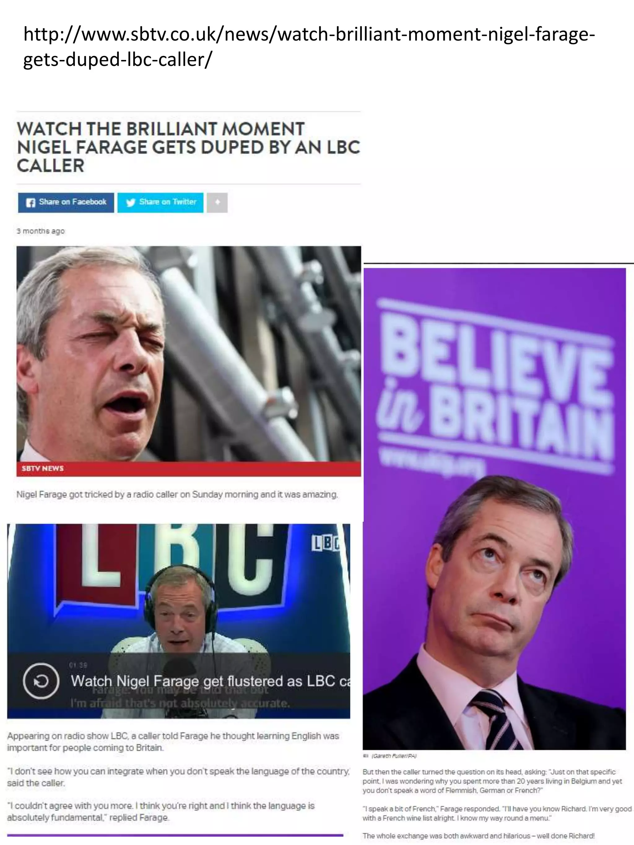 Farrage SBTV resource | PPTX