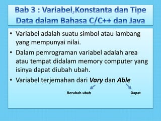 Algoritma dan Pemrograman | PPTX