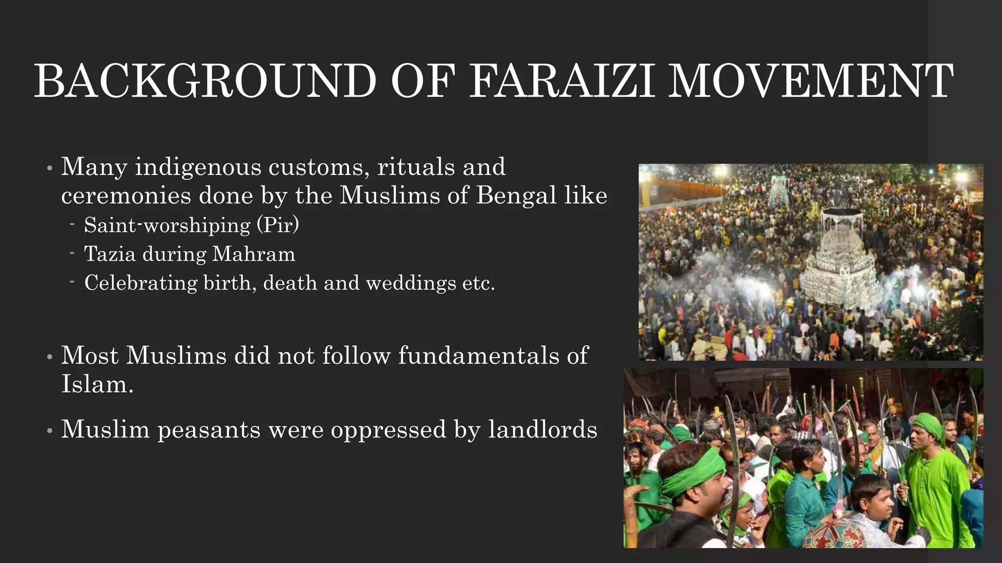 Faraizi movement Explained |History| CSS| Haji Shariatullah| | PPT