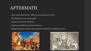 Faraizi movement Explained |History| CSS| Haji Shariatullah| | PPTX