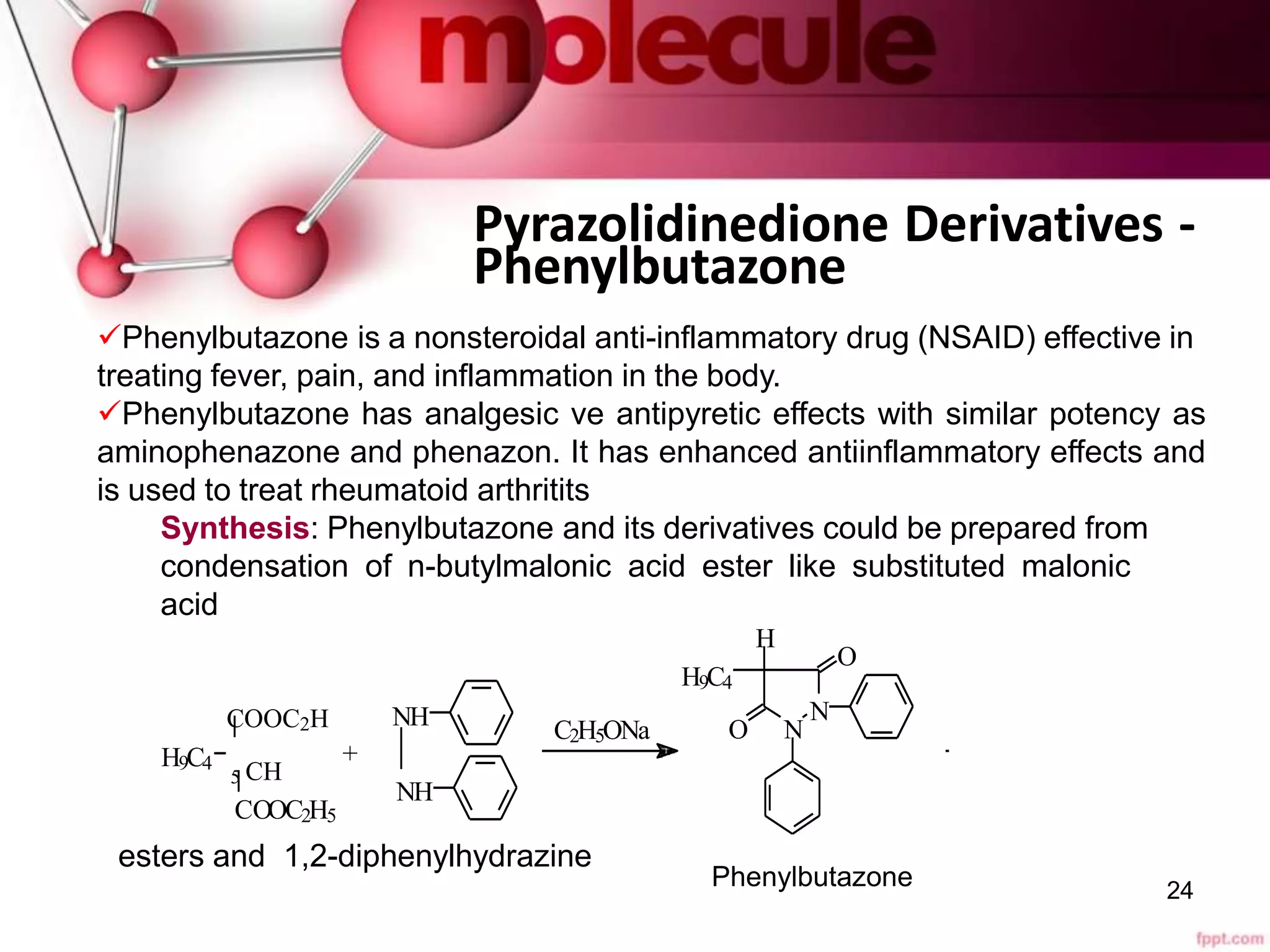 Medicinal Chemistry of NSAIDS | PPTX