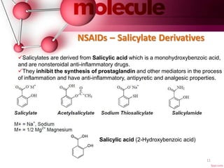 Medicinal Chemistry of NSAIDS | PPTX
