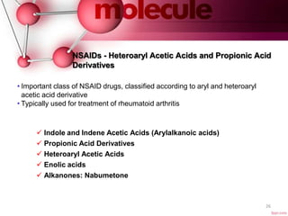 Medicinal Chemistry of NSAIDS | PPTX