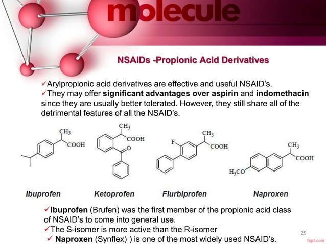 Medicinal Chemistry of NSAIDS | PPTX