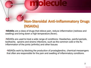 Medicinal Chemistry of NSAIDS | PPTX