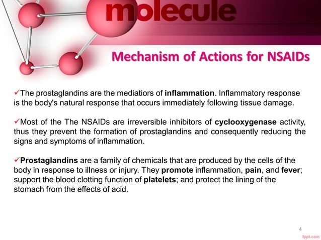 Medicinal Chemistry of NSAIDS | PPTX