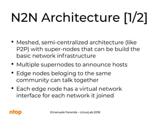 Emanuele Faranda - Creating network overlays with IoT devices using N2N | PPT