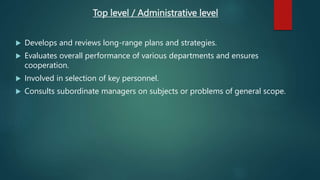 Management Process & Principles of School Management | PPTX