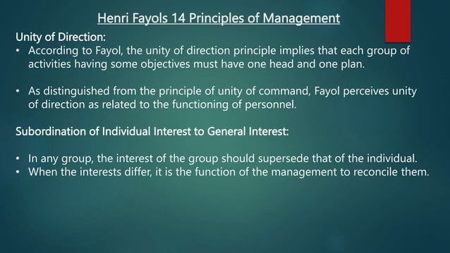 Management Process & Principles of School Management | PPTX