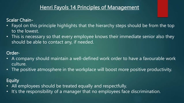 Management Process & Principles of School Management | PPTX