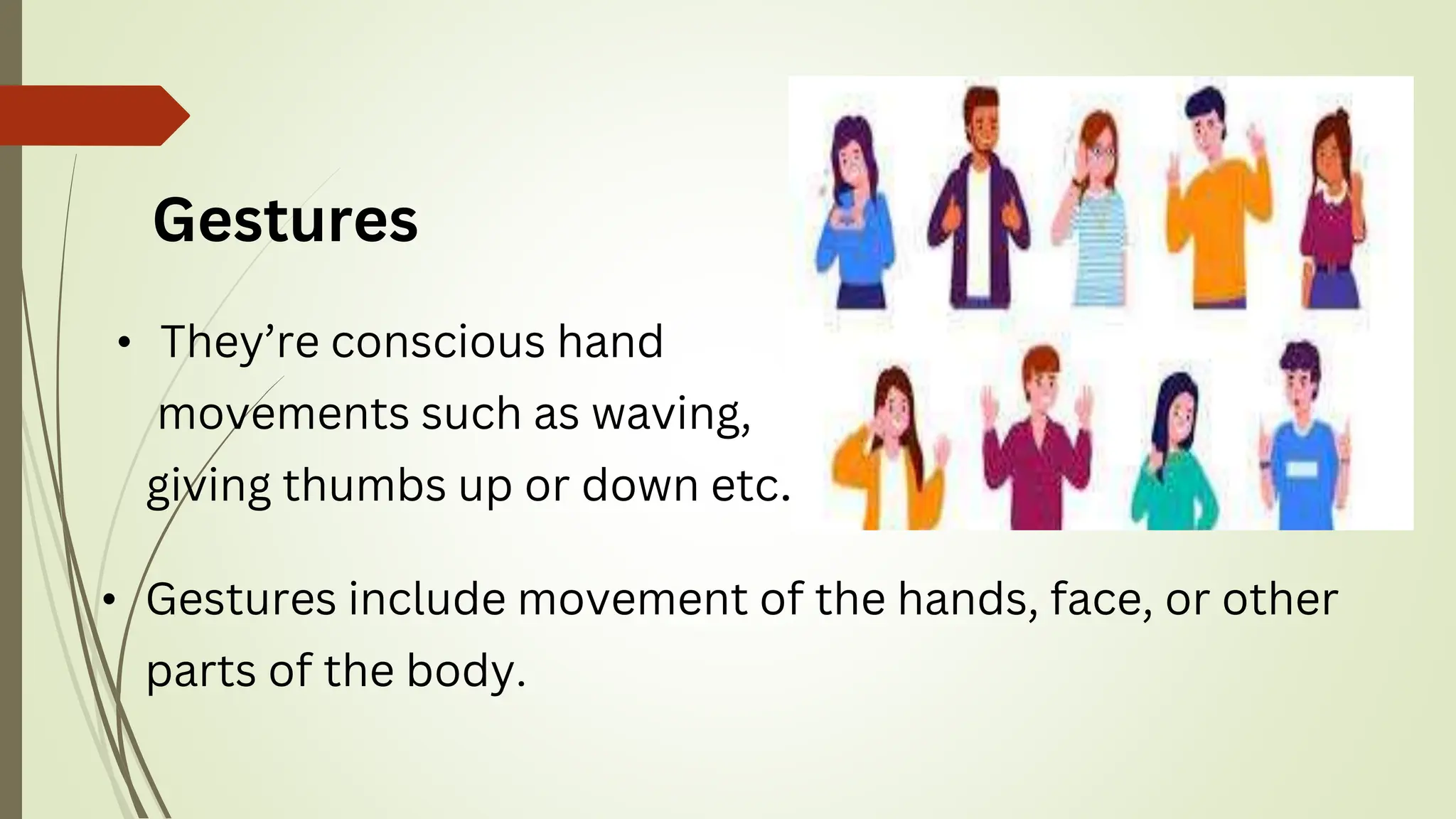 non verbal communications types and daily uses of non verbal communication | PPTX